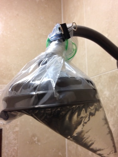 The Easiest Way To Remove Hard Water Deposits From Shower Heads