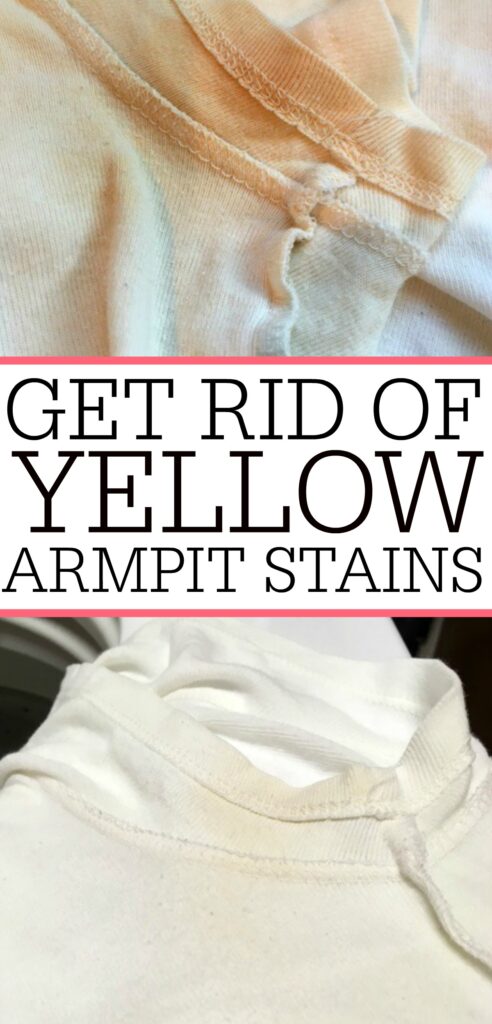 Amazingly Easy Way To Remove Armpit Stains - Frugally Blonde